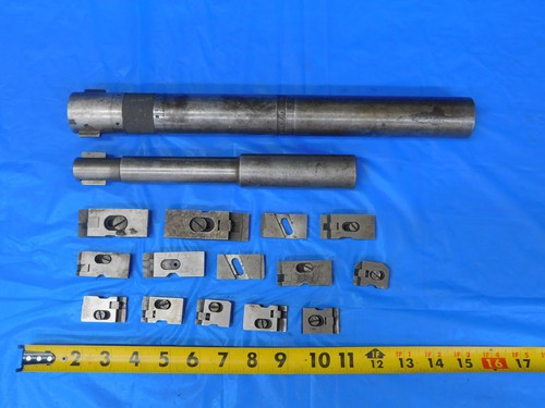 16PC LOT MADISON AND OTHERS BORING BLADE BLOCKS W/ 1.25" & 1.5" SHANK ...