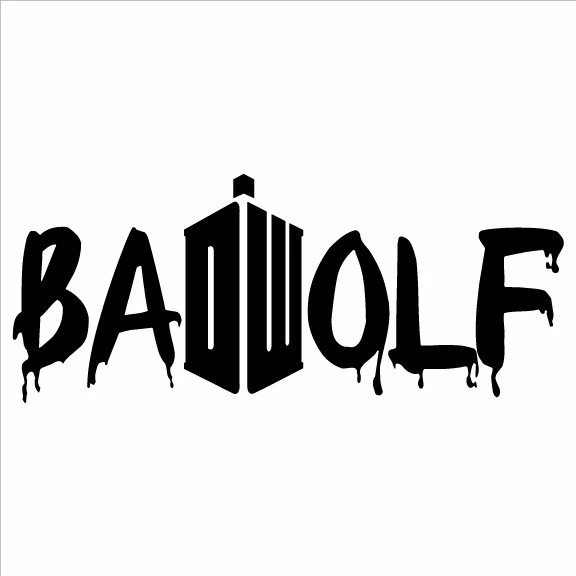 Tardis Sign Bad Wolf