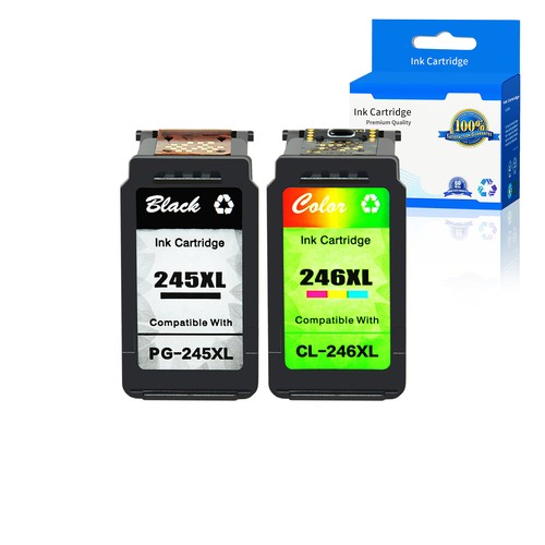 PG-245XL CL-246XL Ink Cartirdge fit for Canon PIXMA MG2400 MX490 MG2555 ...