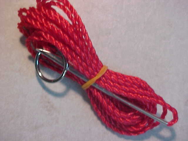 5 NEW FISHING STRINGERS 9 ' feet RED POLY PANFISH fish | eBay