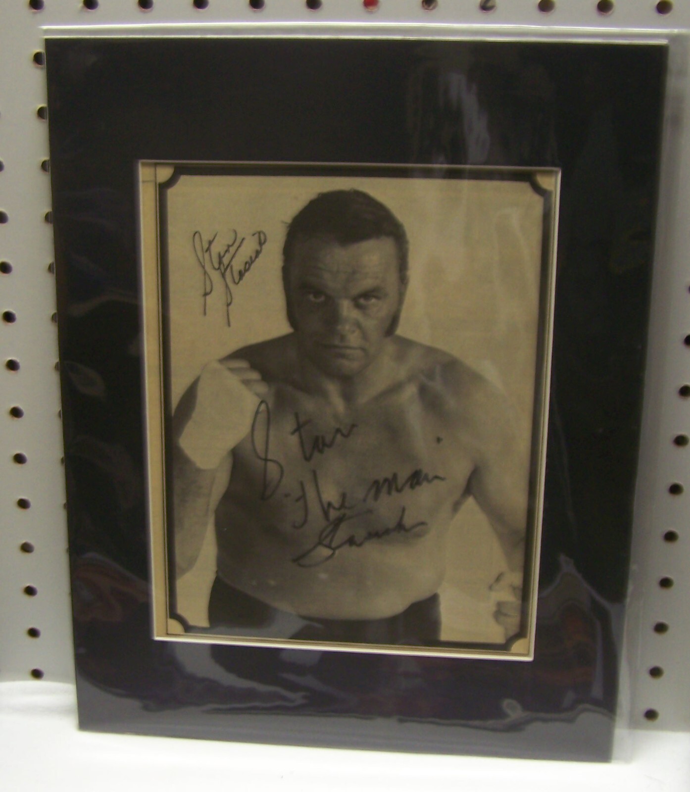 Stan Stasiak Matted signed Photo w/COA WWWF NWA PLEASE READ ***BONUS ...
