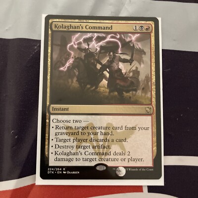 Kolaghan's Command | DTK 224/264 | MTG Rare NM | eBay