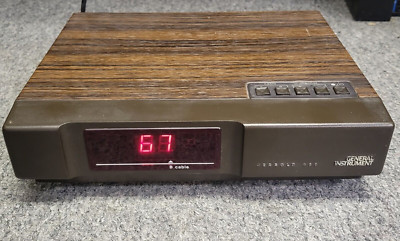 Vintage Jerrold 450 General Instrument TV Converter No Remote DRZ-3DIC ...