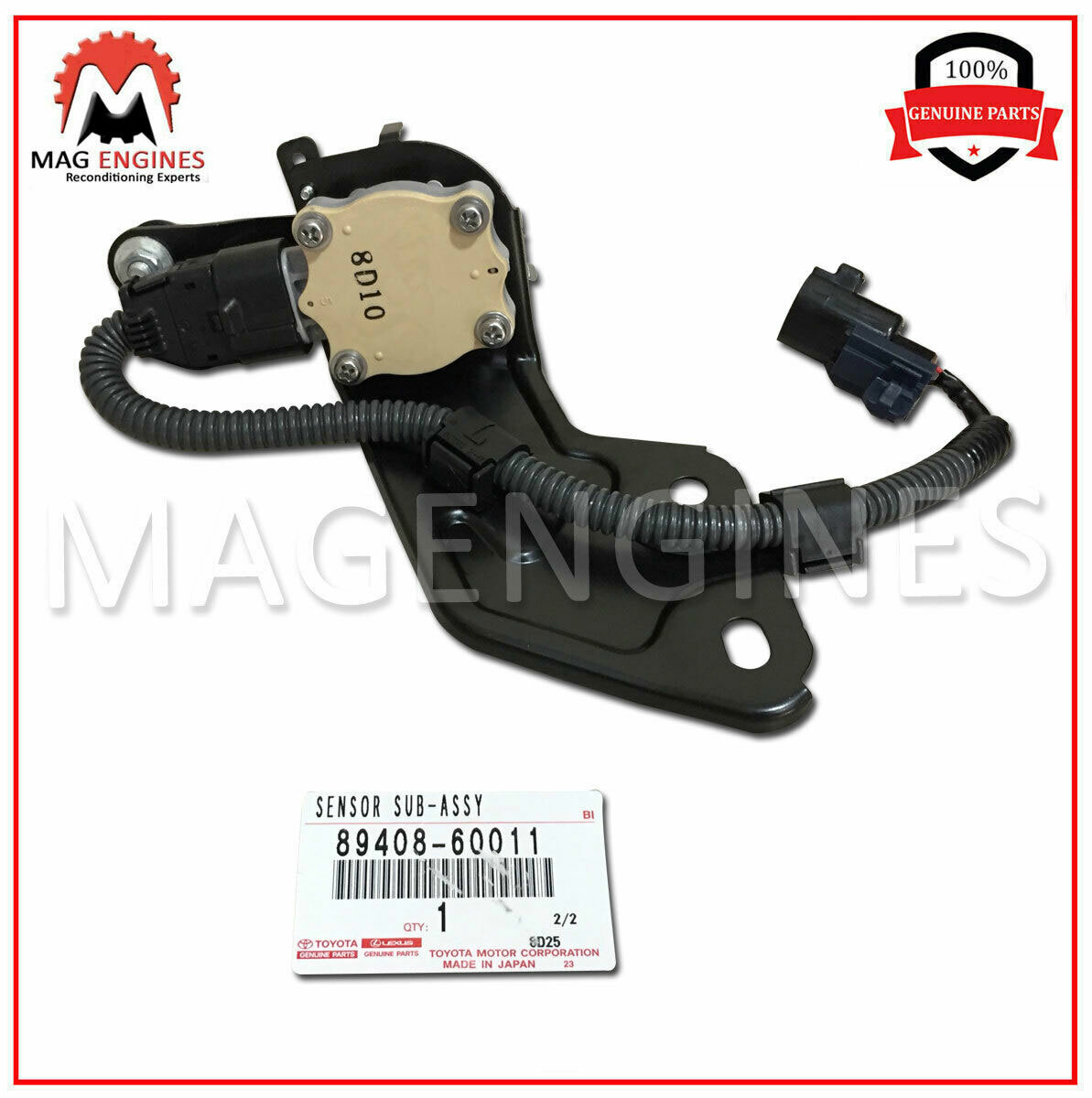 89408-60011 GENUINE OEM REAR LEFT HEIGHT CONTROL SENSOR FOR 4RUNNER ...