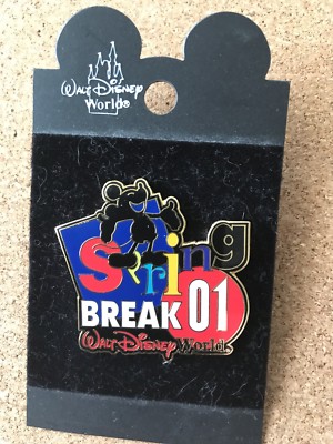 Disney LE Spring Break 2001 Pin ** Mickey Mouse | eBay