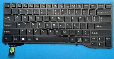 Fujitsu Stylistic Q738 Q739 English US Backlit Keyboard + Plastic ...