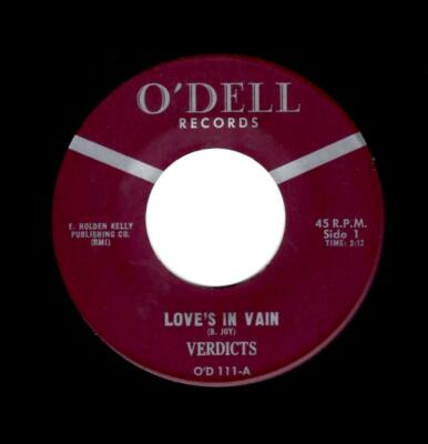 GARAGE-VERDICTS-LOVE'S IN VAIN/TURTLE NECK SWEATERS-O'DELL 111 | eBay