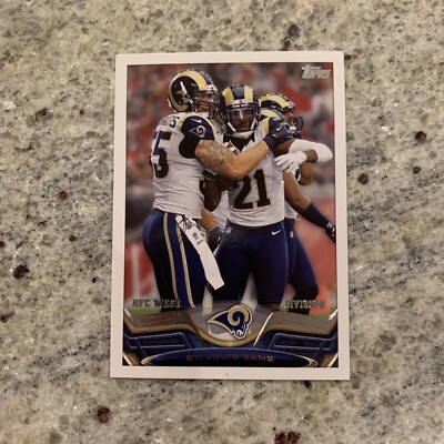 2013 Topps Football # 191 St. Louis Rams Team Card NFL | eBay