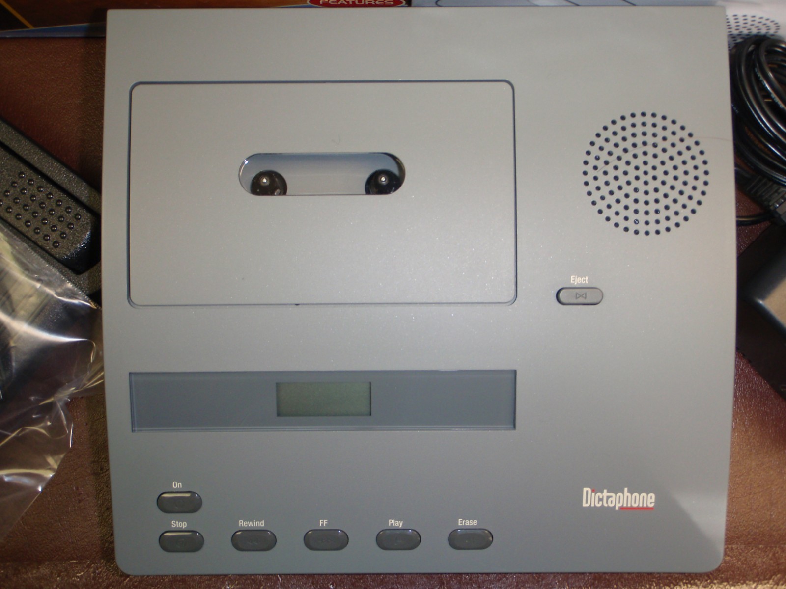 Dictaphone 2740 Standard cassette transcriber with foot pedal & Headset ...