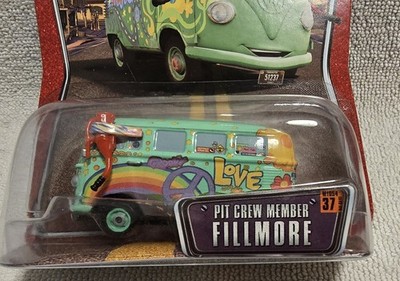 Disney Pixar The World of Cars Movie Pit Crew Member Fillmore #37 VW | eBay
