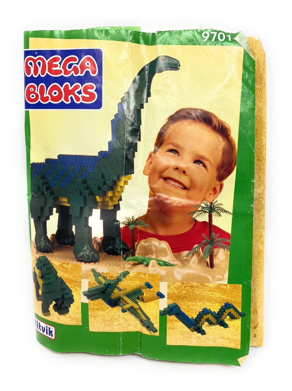 Vintage Mega Bloks 9701 Dinobloks Brontosaurus 1993 for sale online | eBay