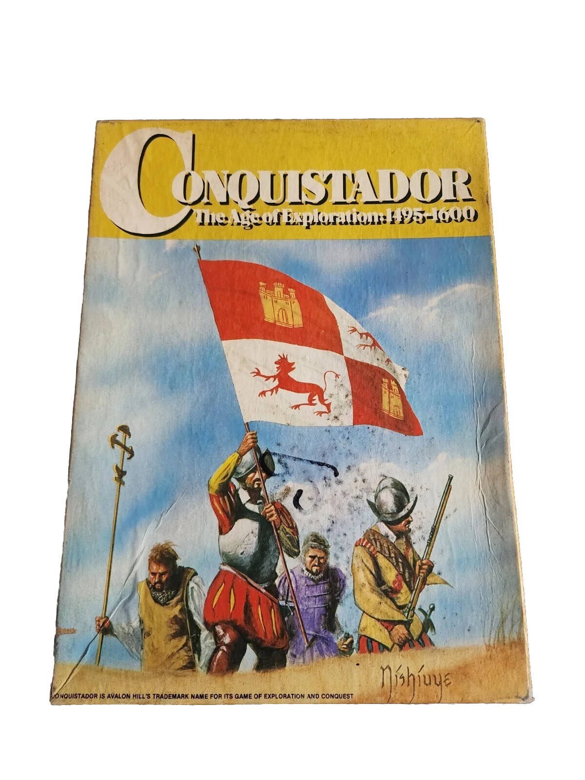 Avalon Hill AH 1983 CONQUISTADOR game The Age of Exploration 1495-1600 ...