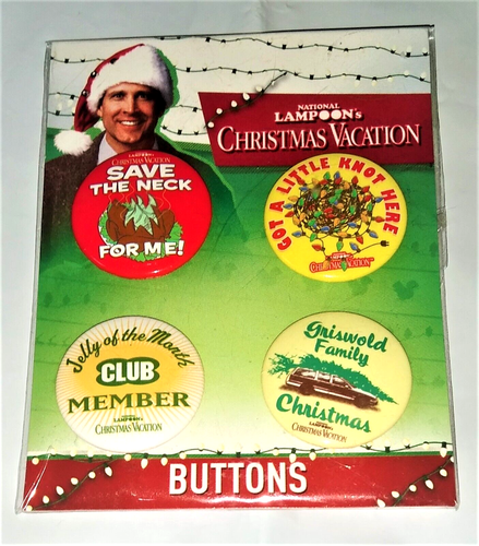 National Lampoon's Christmas Vacation Pins Set - 4 Pins - New in ...