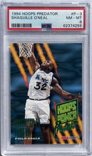 Shaquille O'Neal 1994 Hoops Predator #3 PSA 8 | eBay