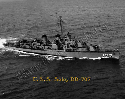 USS SOLEY DD 707 Photo Print Personalized US Navy | eBay