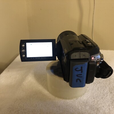 JVC GZ-HD3U [Works Good!] Everio 3CCD-HD Hard Disk Camcorder 60GB ...