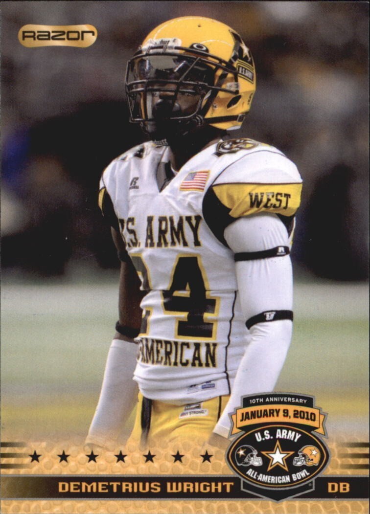 2010 Razor Army All-American Bowl #58 Demetrius Wright | eBay