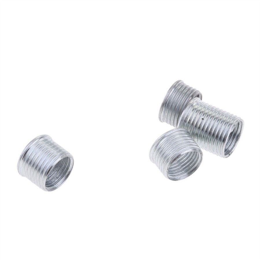 14mm Spark Plug Re-thread 4 Inserts Cylinder Head Thread Reamer Tap ...