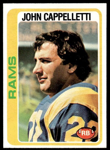 1978 TOPPS JOHN CAPPELLETTI B LOS ANGELES RAMS #453 | eBay