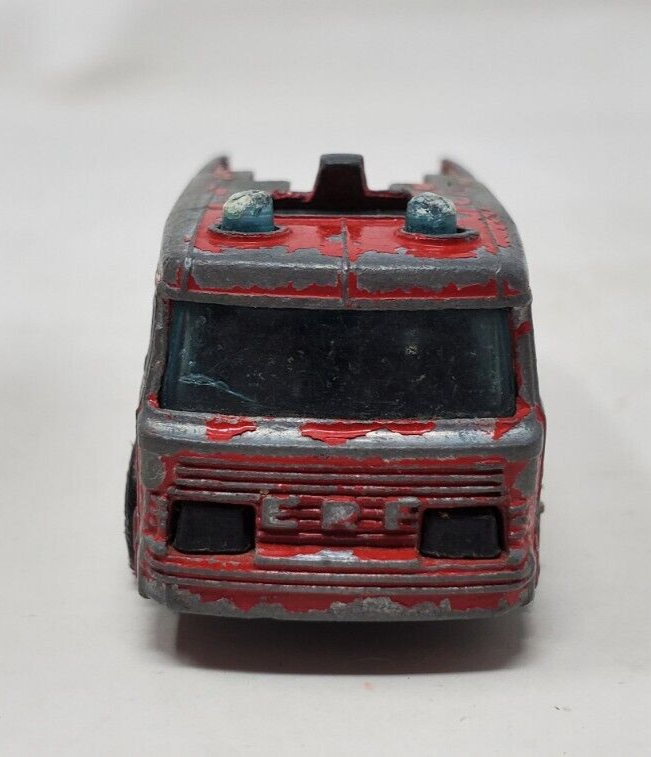 Vtg Corgi Juniors Fire Truck ERF Fire Tender Great Britain Diecast | eBay