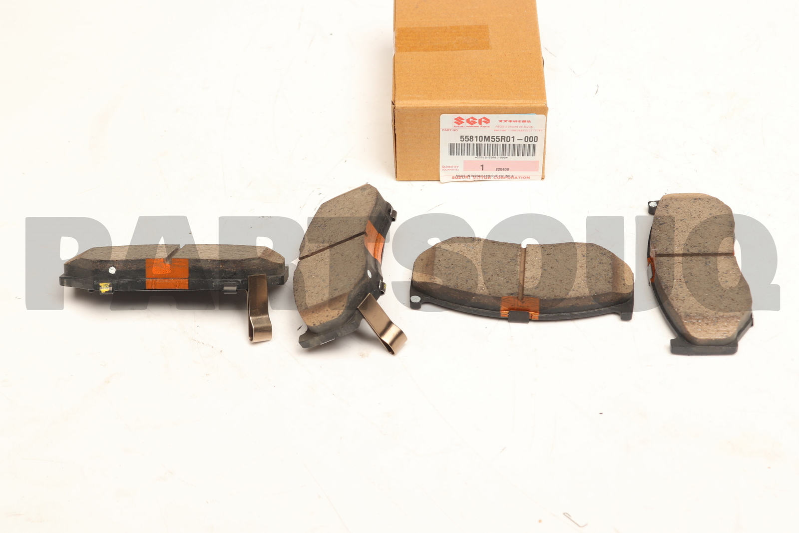55810M55R01 Genuine Suzuki PAD SET 55810-M55R0-1 | eBay