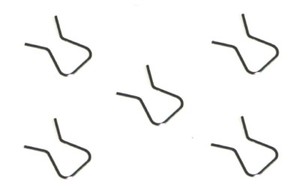 5 Pc Door Window Metal Clip Crank Retainer Roll Up Winder Handle ...