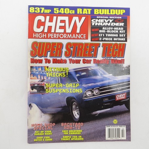 Chevy High Performance Magazines 1990s Lot of 11 Includes: Camaro ...