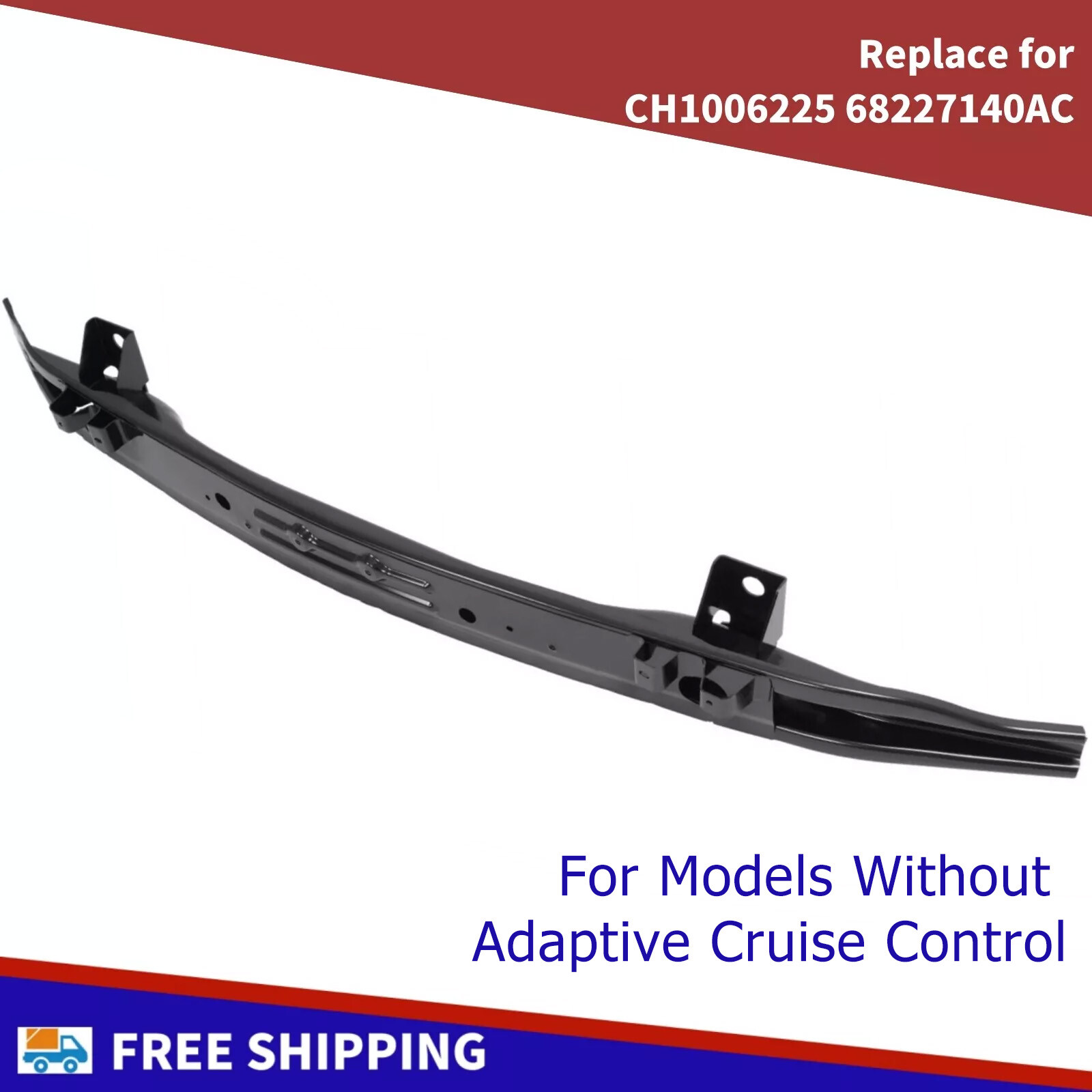 Front Bumper Reinforcement For Jeep Grand Cherokee Durango 11-26 20 # ...