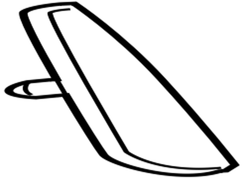 75766-0C010 Toyota Moulding, rear door window frame, rear lh 757660C010 ...