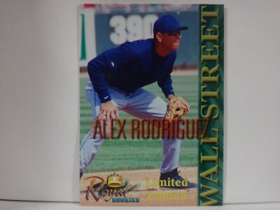 2000 Royal Rookies Wall Street Limited Edition Alex Rodriguez (FIELDING ...