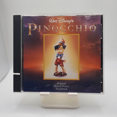 Disney Pinocchio Soundtrack CD 1992 Walt Disney Records Digitally ...