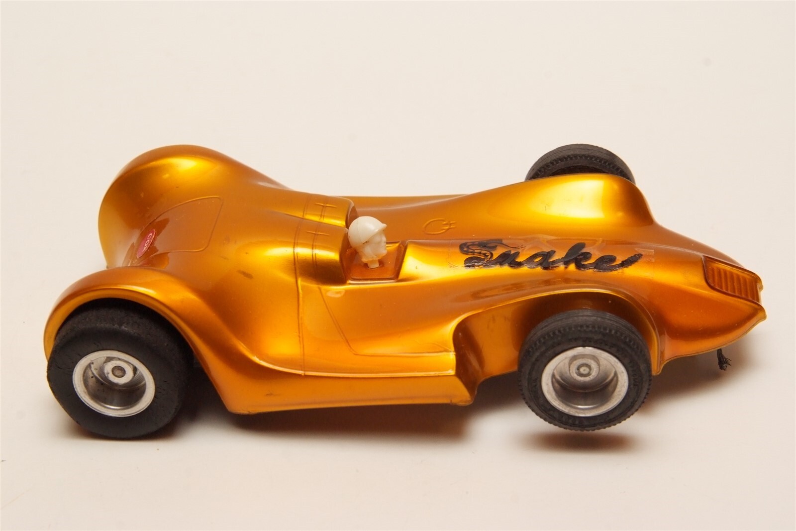K07 Vintage 1960's Monogram 1/24 Scale Gold Snake Slot Car | eBay