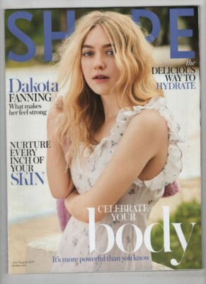 Shape Magazine Dakota Fanning July/August 2019 061520nonrh | eBay