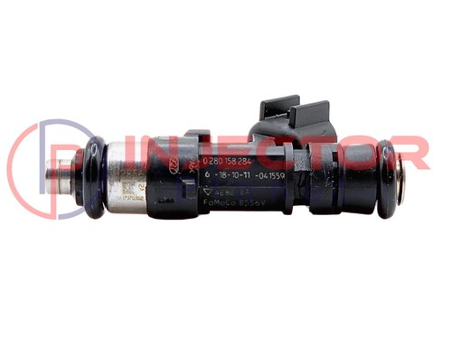 Single Unit Bosch 0280158284 fuel Injector 2010-2013 Ford Fiesta 1.6L ...