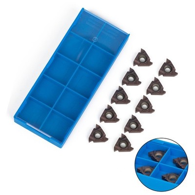 Carbide Inserts 10 Piece 10pcs 16IR AG60 Carbide Insert Cutting Kit ...