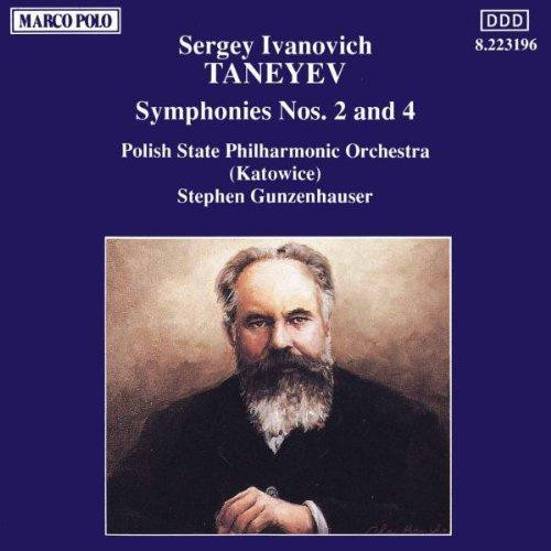 Taneyev: Symphonies Nos. 2 and 4 (Gunzenhauser, Polish... - Sergey ...