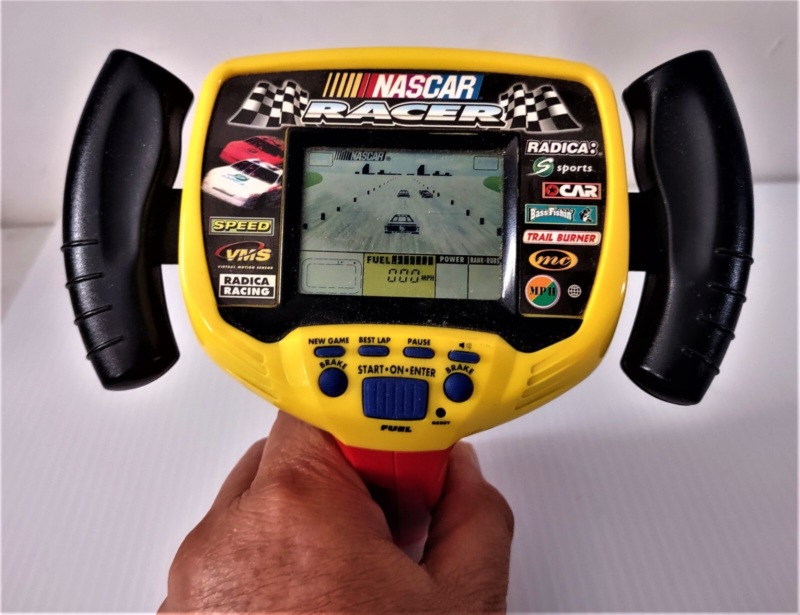 Vintage Radica Nascar Electronic Handheld Racing Game 1998 - Tested ...