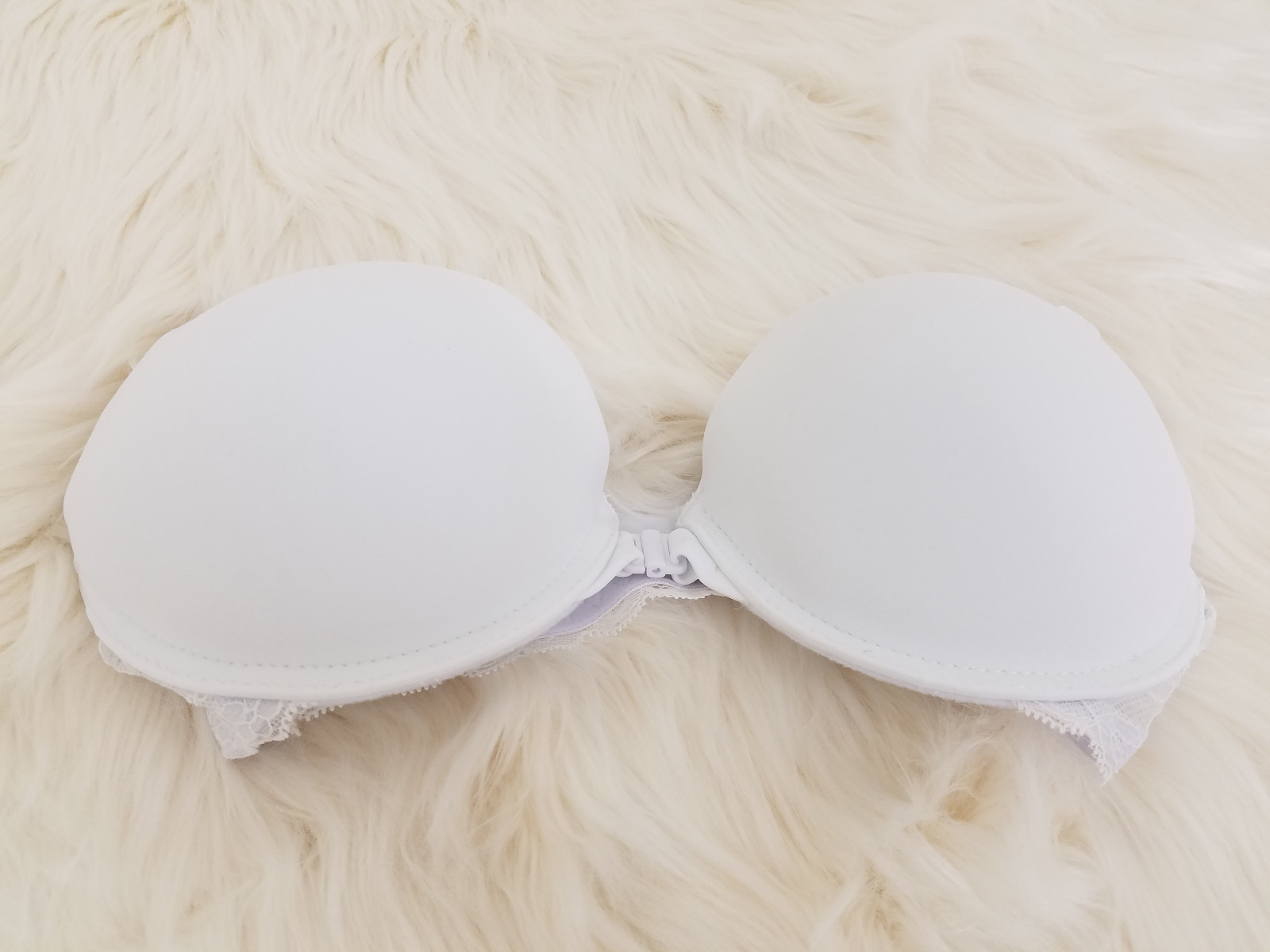 PACK OF 6 FRONT OPENING T-BACK STYLE SUPER 2 SIZE PUSH UP BRA WITH ...