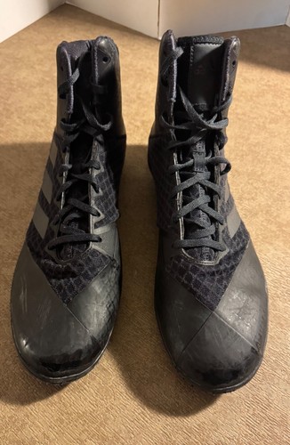 Adidas Mat Wizard 4 Men Size 13 Wrestling Shoes Sneaker Triple Black ...