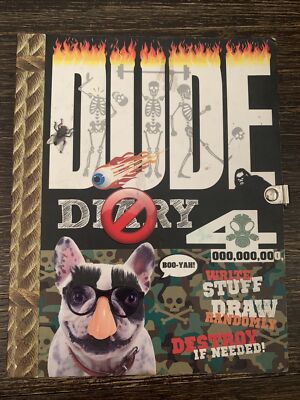 Dude Diary 4 : Write Stuff, Draw Randomly, Destroy If Needed! by Cheryl ...