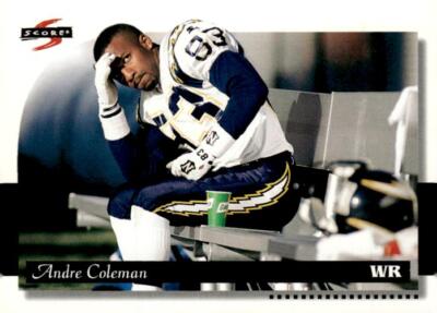 1996 Score #112 Andre Coleman | eBay