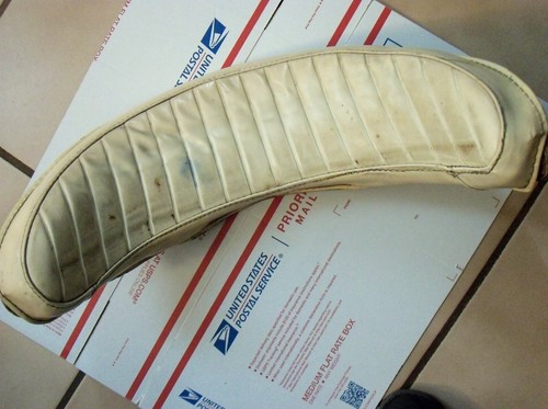 Harley Davidson Panhead, Shovelhead FLH Vintage White Buddy Seat Back ...