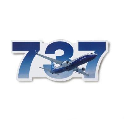Boeing 737 Sticker 737 XL Sticker Boeing Store | eBay