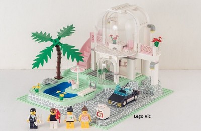 Lego 6416 Paradisa Poolside Paradise Piscine complet notice de 1992 ...
