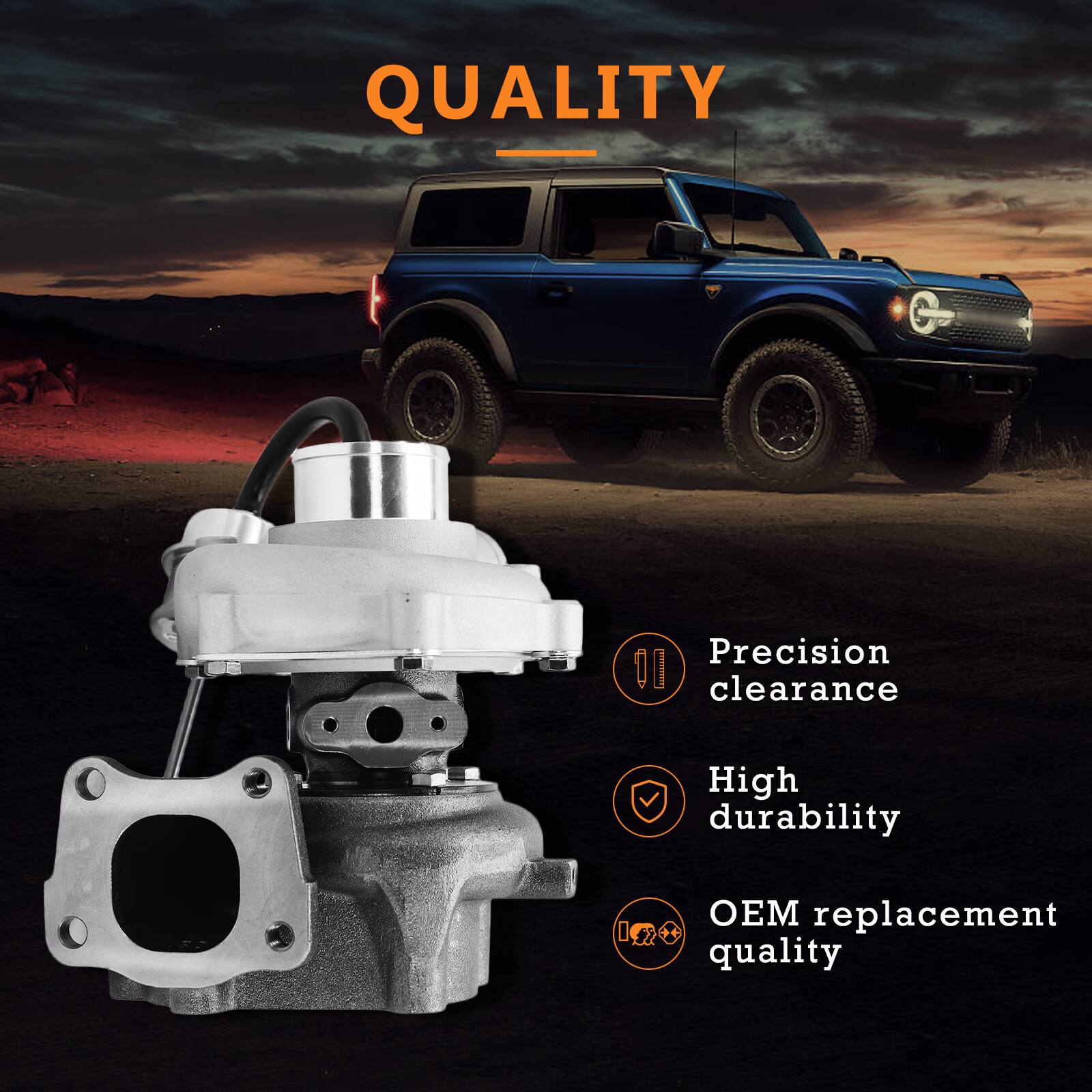 Fits Isuzu NPR NQR Chevy GMC W4500 W5500 4HE1 4.8L 1998-2004 Turbo ...