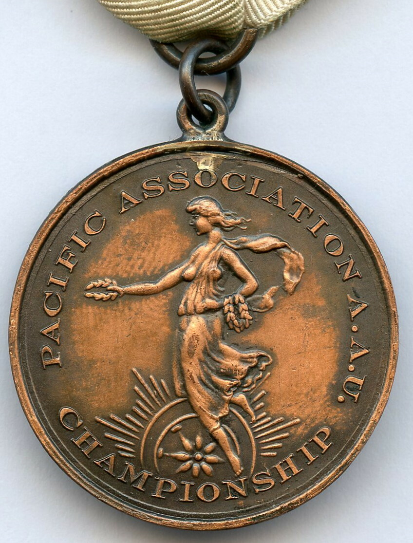 Pacific Association AAU Championship Medal Cross Country Run 1934 Nice ...