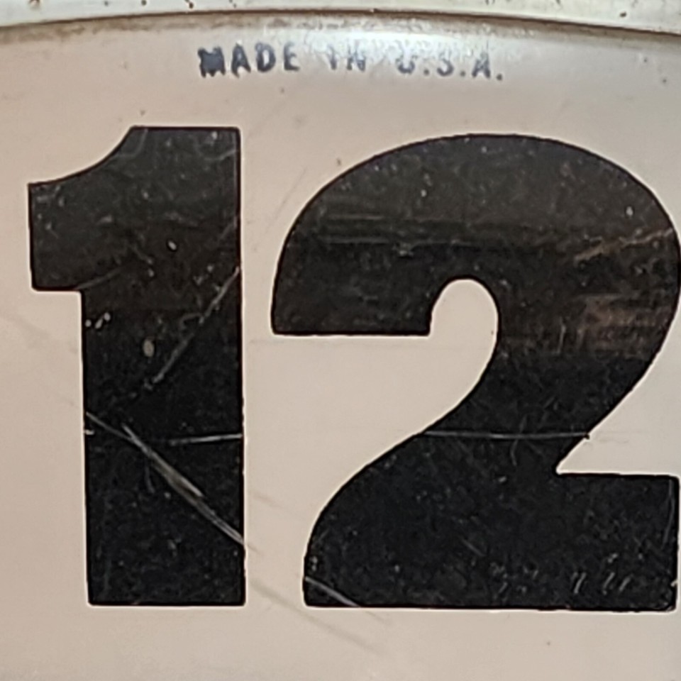 18" Vntg Original Briggs and Stratton Service Parts Wall Clock Working ...