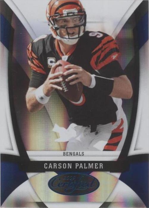 2009 Certified - Carson Palmer #26 Mirror Blue /100 for sale online | eBay