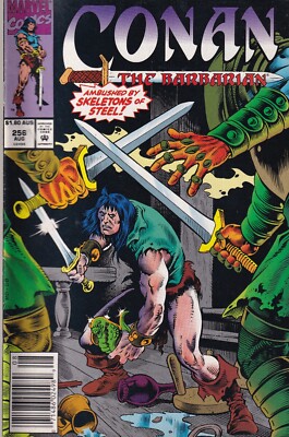 CONAN THE BARBARIAN 256 - AUSTRALIAN PRICE VARIANT - MARVEL COMICS | eBay