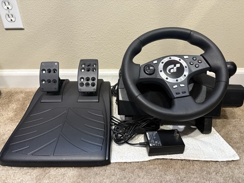 Sony PlayStation 2 PC Logitech Driving Force Pro Steering Wheel TESTED ...